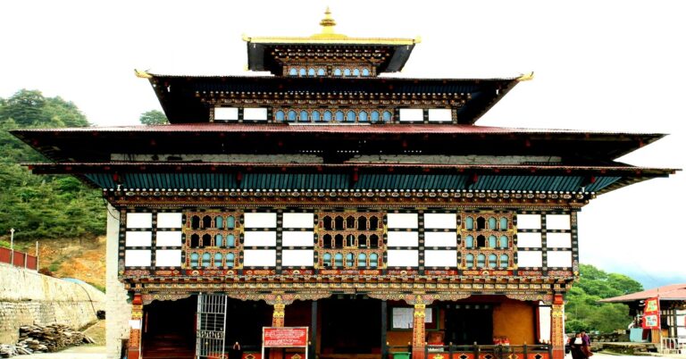 Chador Lhakhang, a Temple renowned for the Statue of Chador discovered ...