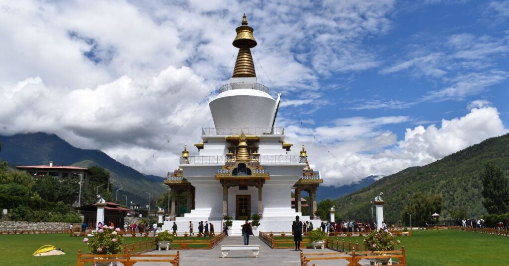 National Memorial Chorten, the Stupa representing Buddha’s Mind