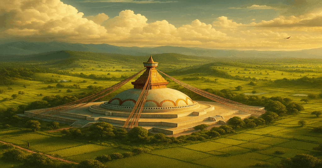 Gelephu Chorten, A Monumental Stupa Inspired by Jarung Khashor