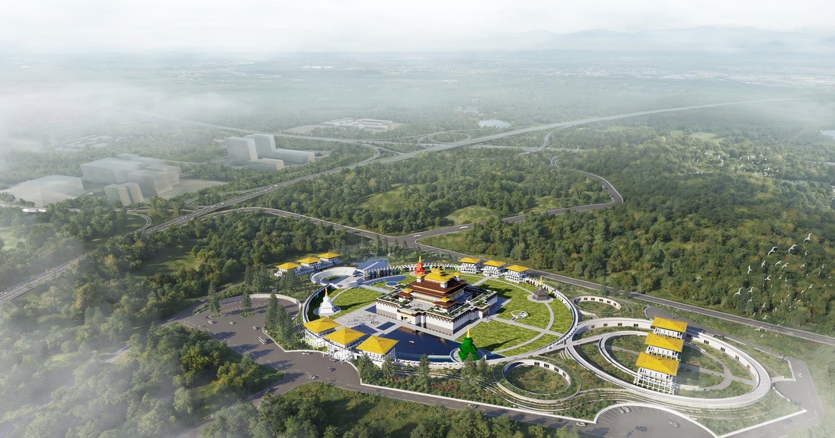 Druk Ugyen Samye Ling, A Living Mandala in Gelephu Mindfulness City